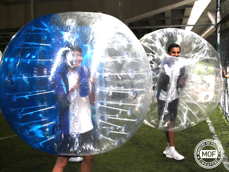 bubble soccer world
